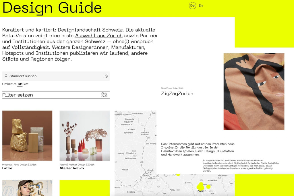 DESIGN PREIS SCHWEIZ - DESIGN GUIDE – ZigZagZurich DESIGN PREIS SCHWEIZ - DESIGN GUIDE – ZigZagZurich