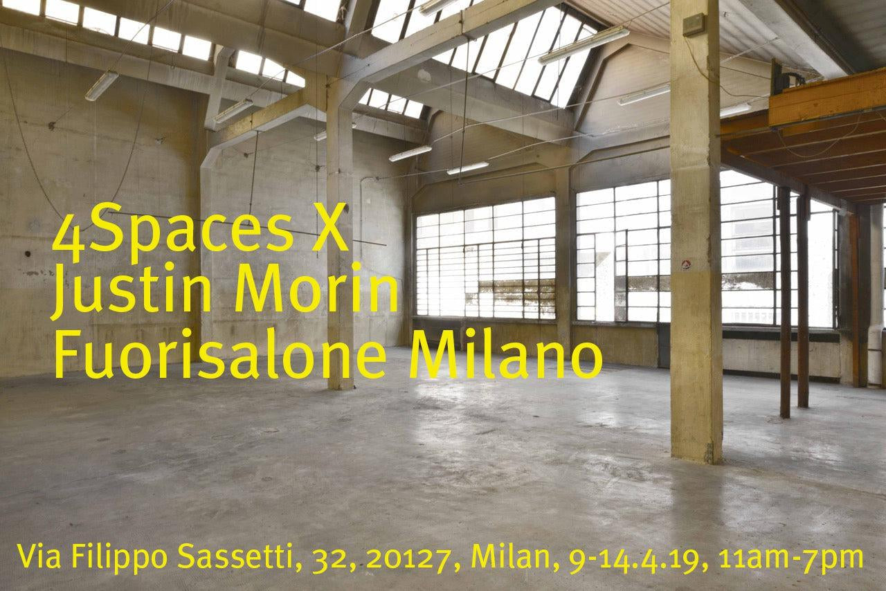 4SPACES X JUSTIN MORIN @ MILAN DESIGN WEEK – ZigZagZurich