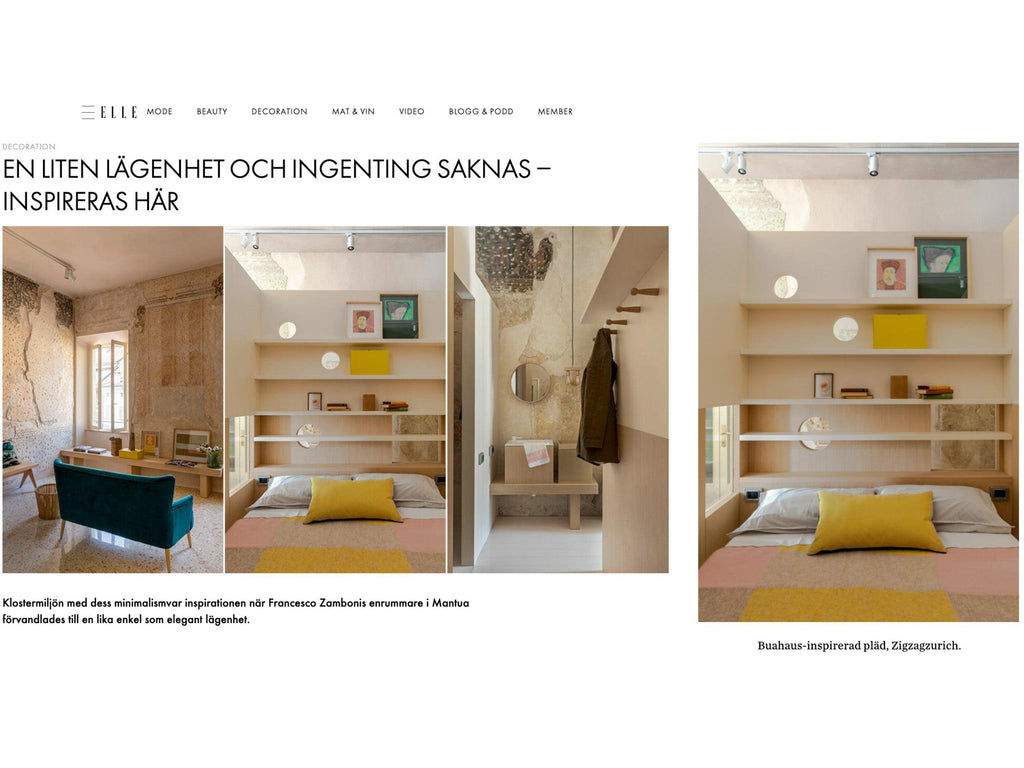 ELLE DECOR SWEDEN – ZigZagZurich