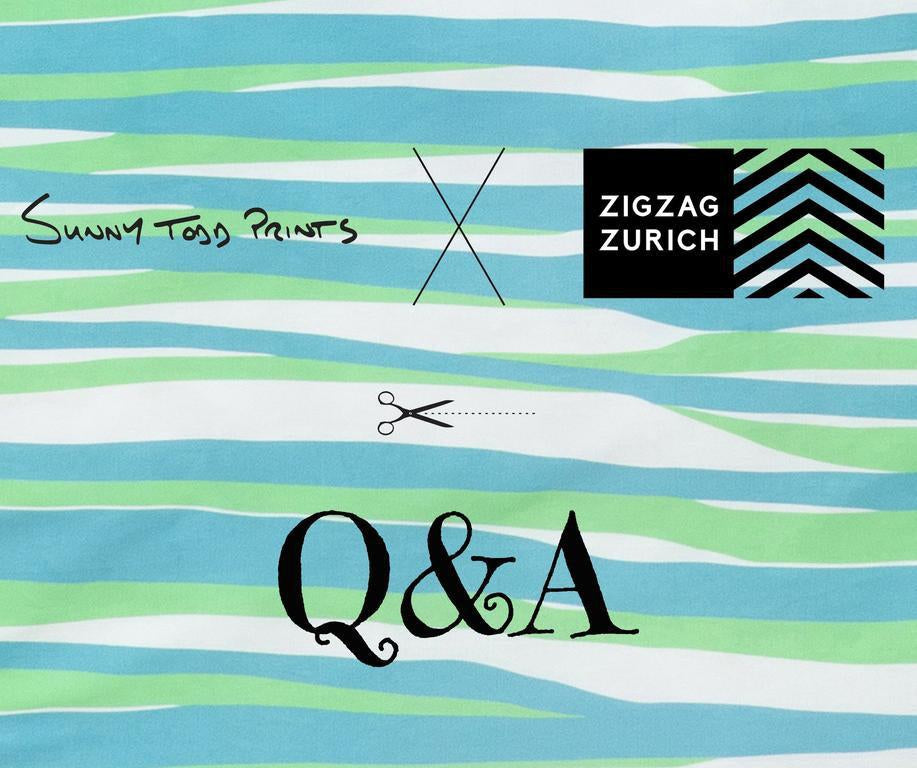 Sunny Todd Prints X ZigZagZurich Q&A - ZigZagZurich