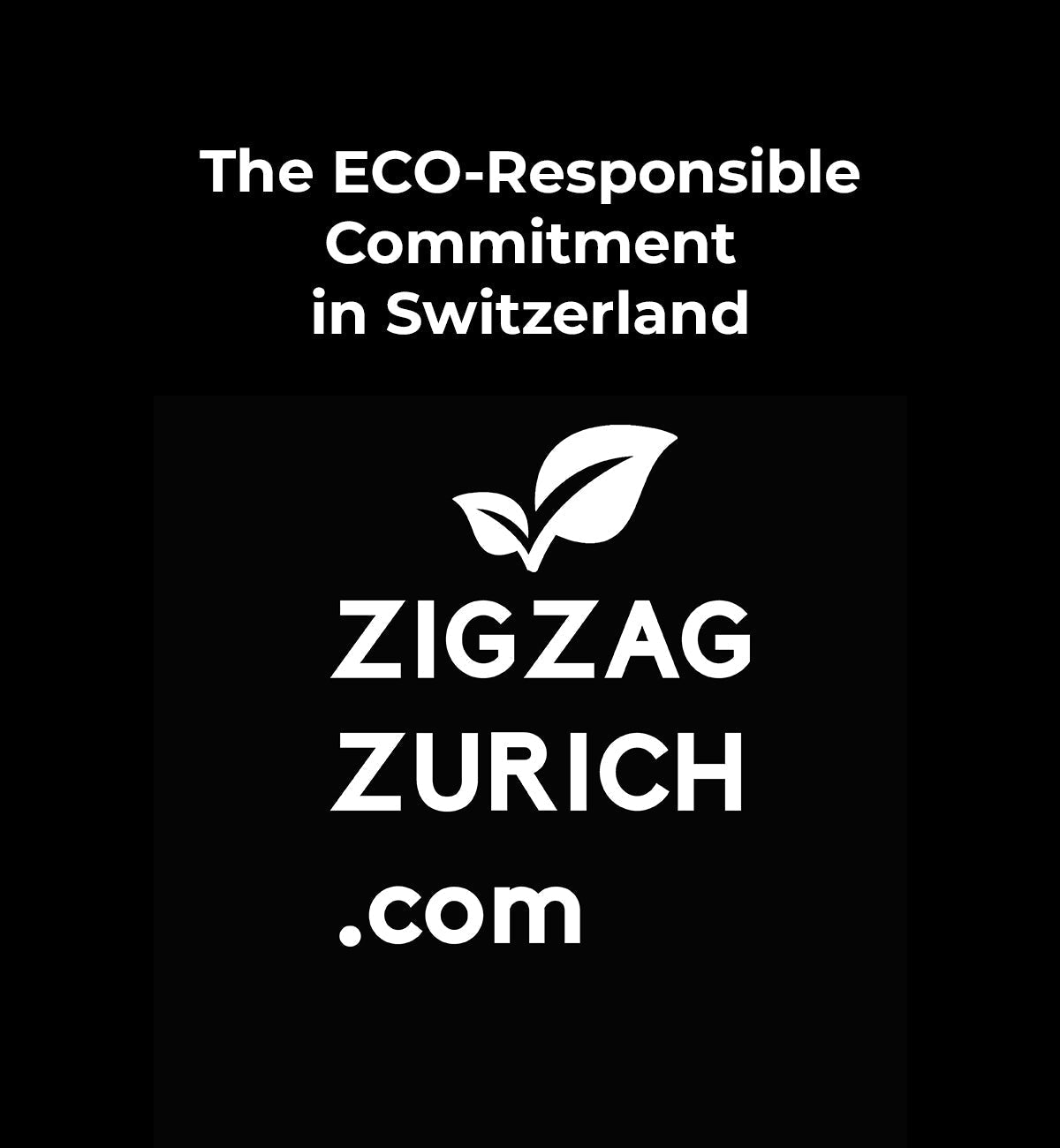 The Eco-Responsible Commitment from ZigZagZurich and Switzerland