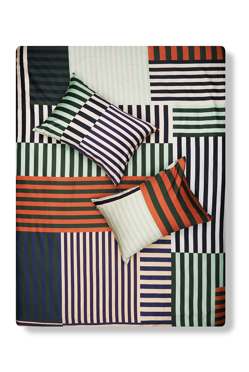 Artist Bedding Collection "Aligned Three" by Céline Cornu – ZigZagZurich