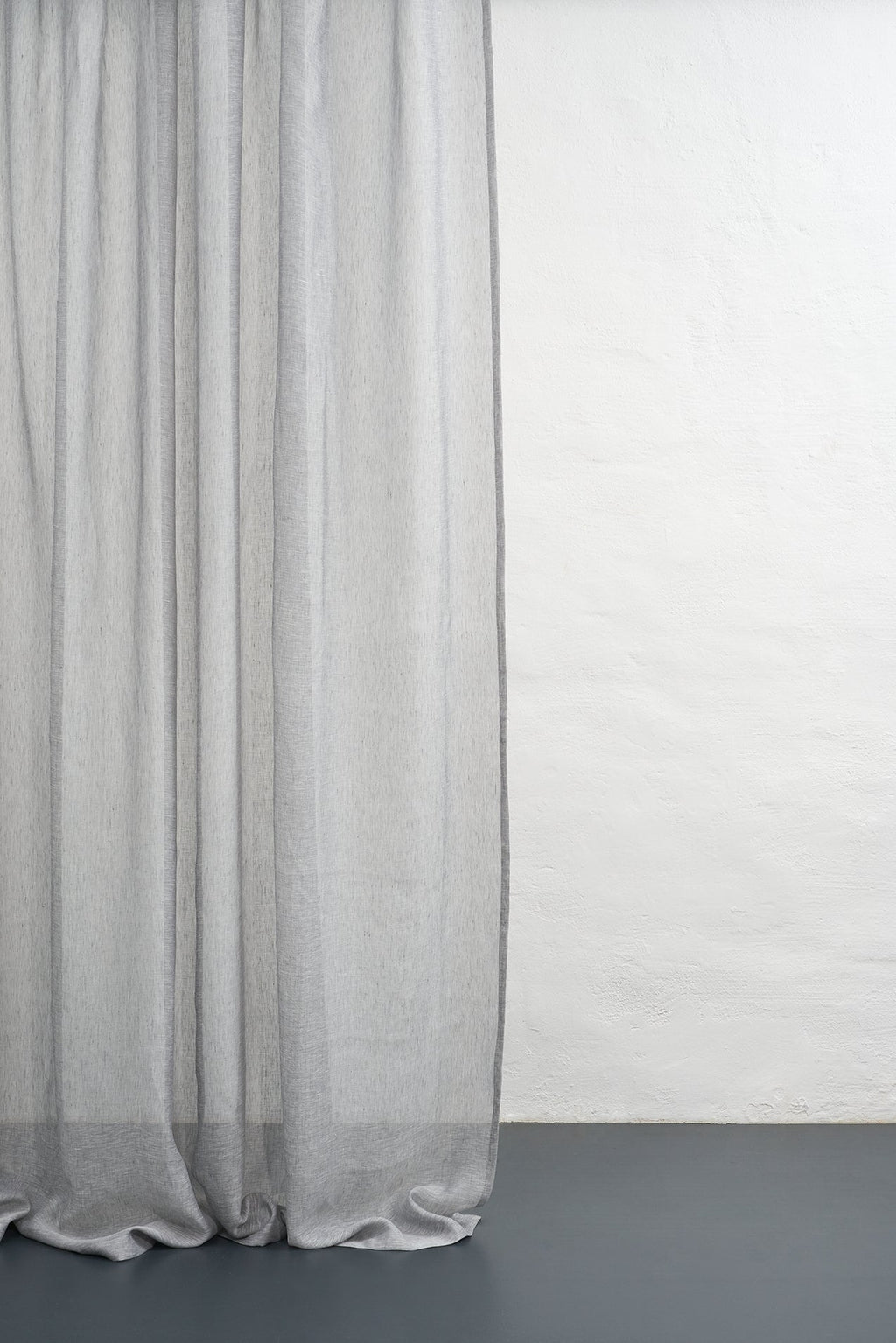 Linen Curtains in Ash Grey Color – ZigZagZurich