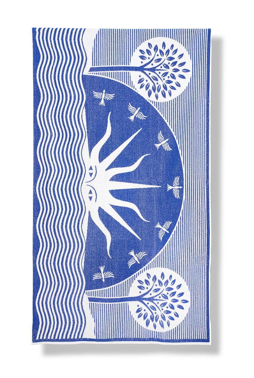 Beach Towel "Sunrise" XL Frotte by Raffy Greaves - XL 100% Cotton ...