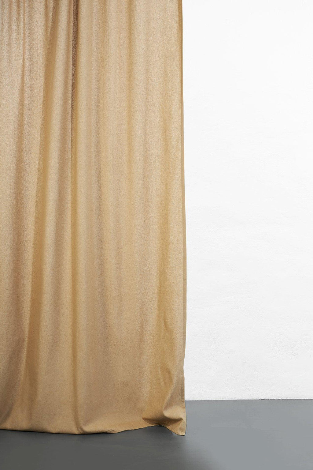 Hemp and Organic Cotton Curtains in Beige Color – ZigZagZurich