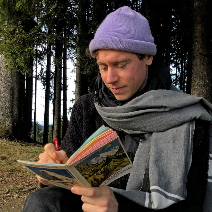 Cotton Blanket "Rana" by Joël Roth – ZigZagZurich