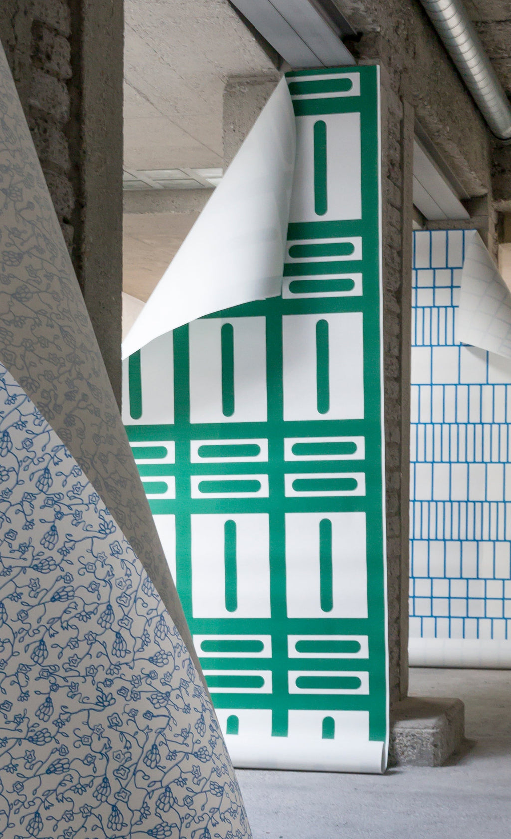 Wallcovering & Wallpaper "Key" by Nathalie Du Pasquier & George Sowden ...