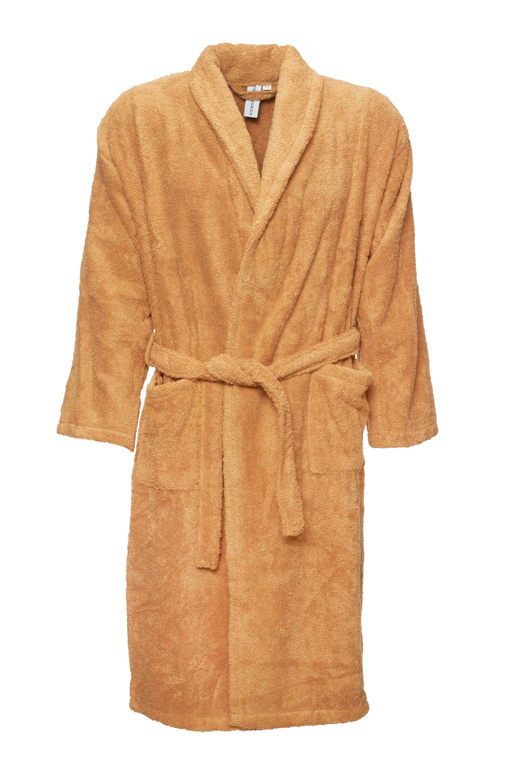 Luxury Terry Cotton Bathrobe - Amber – ZigZagZurich