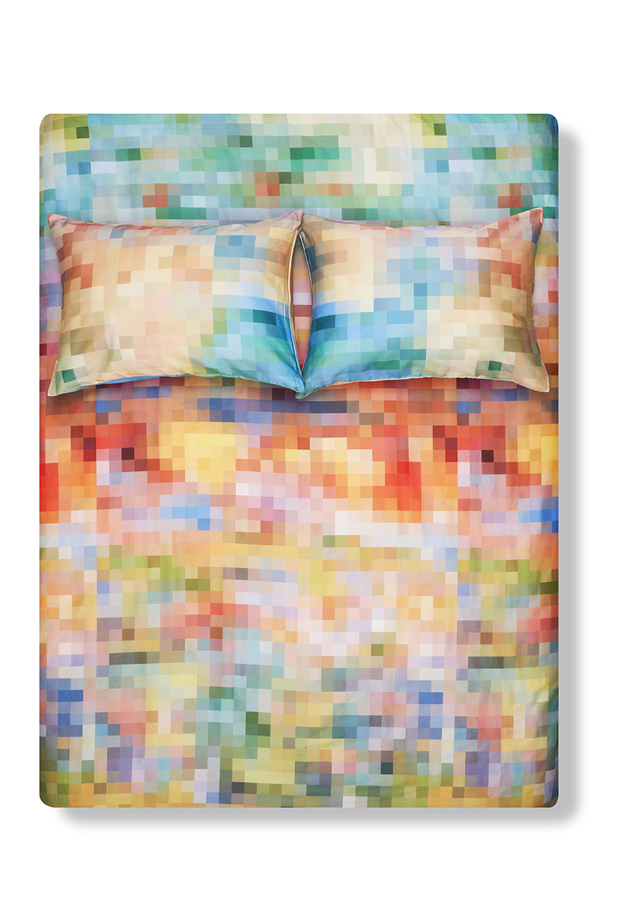 Artist Bedding Collection "Meadow Pixel" by Michele Rondelli – ZigZagZurich