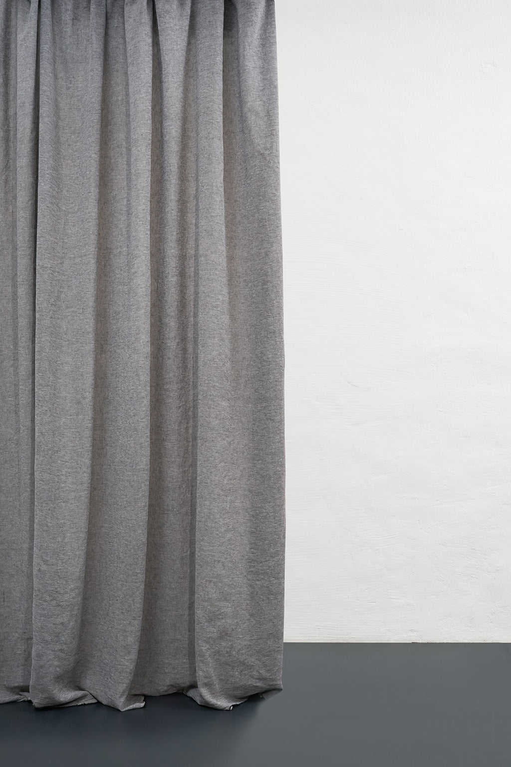 Melange Linen Curtains in Dark Marine Color – ZigZagZurich
