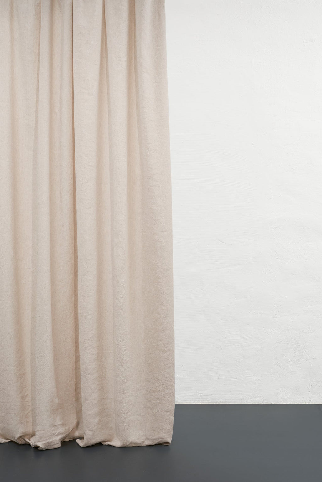 Melange Linen Curtains in Sand Color – ZigZagZurich