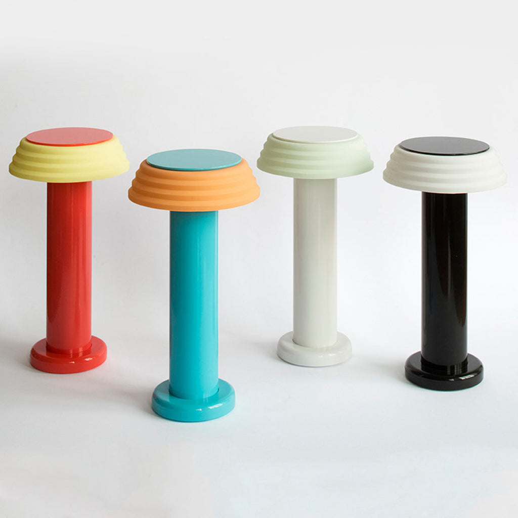 Portable Lamp "PL 1.03" by SOWDEN in Red or Yellow Color – ZigZagZurich