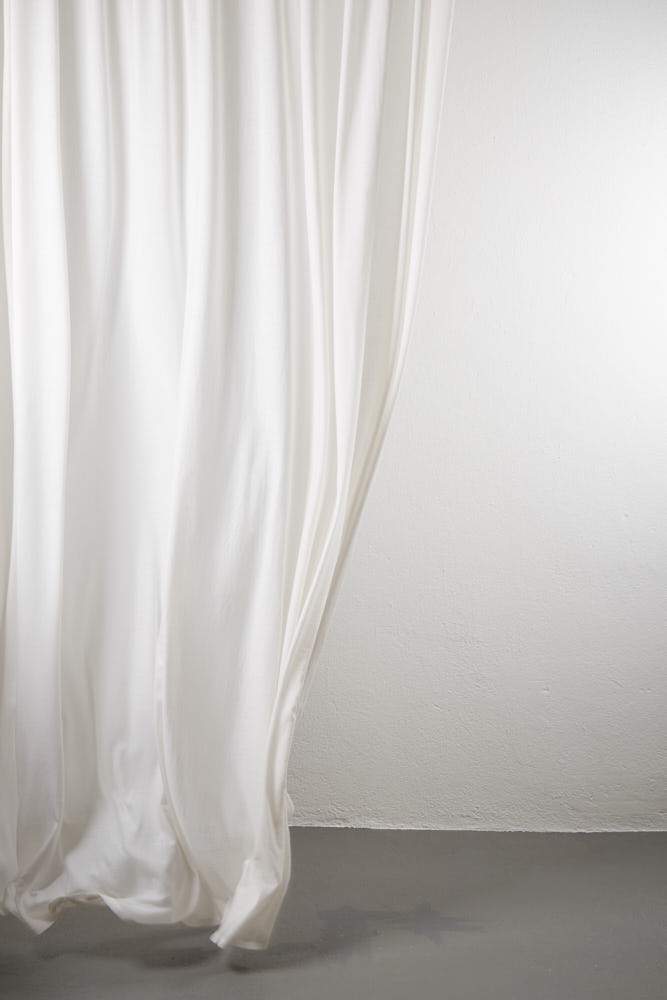Wool Curtains "Sydney" 100% Pure Wool in Cream White Color – ZigZagZurich