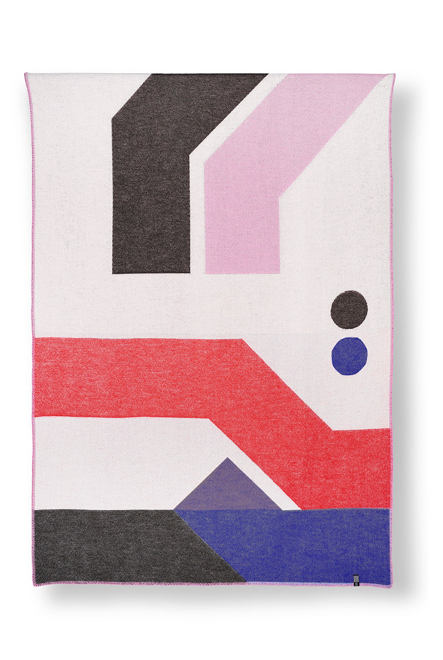 Wool Blanket "Sophie" by Kunsthaus Zurich X ZigZagZurich – ZigZagZurich