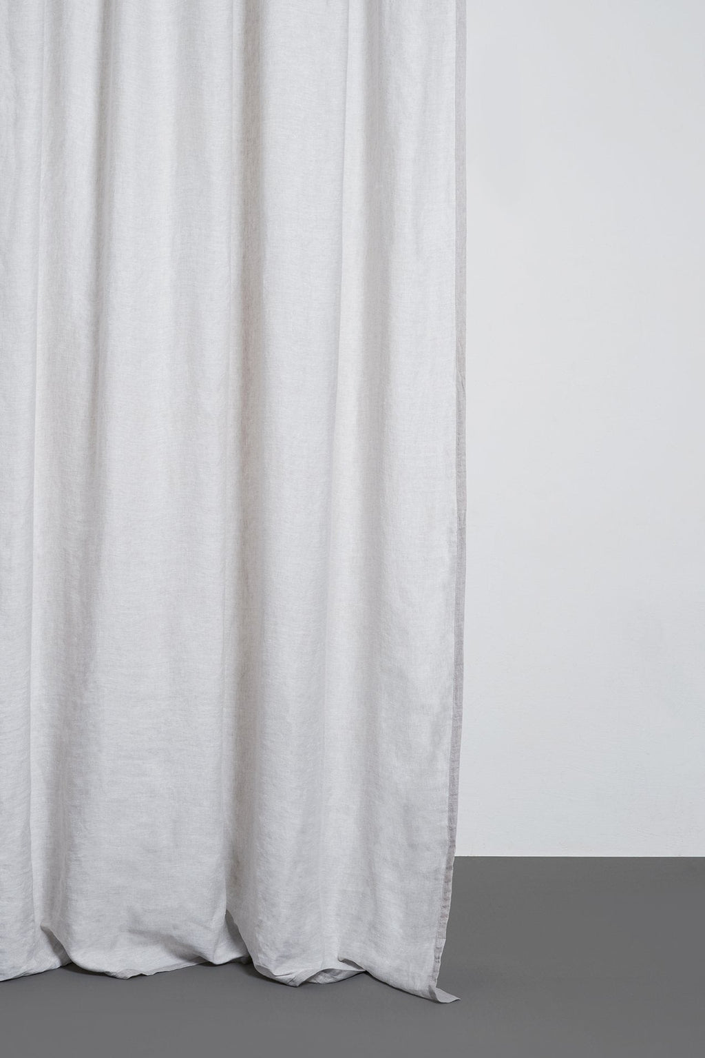 Linen Curtains Two Tone Stonewashed in Grey Color – ZigZagZurich