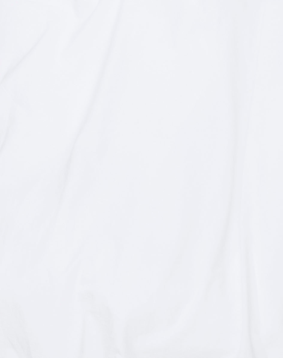 Organic Cotton Percale Bedding "Naturale" in White color – ZigZagZurich