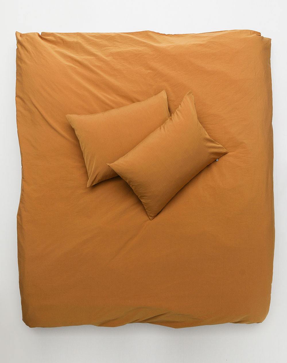 Vintage Egyptian Cotton Bedding in Amber Color – ZigZagZurich